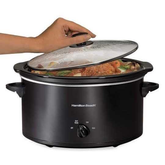 Hamilton Beach 5 Quart Portable Slow Cooker - Home & Office Supplies on ...
