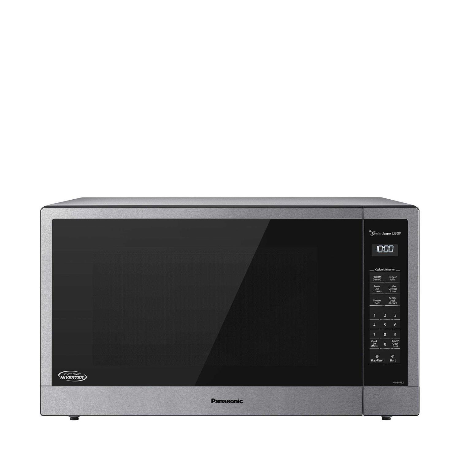 Panasonic 2.2 cu. ft. Countertop Microwave in Stainless Steel Built-in with Cyclonic Wave ...