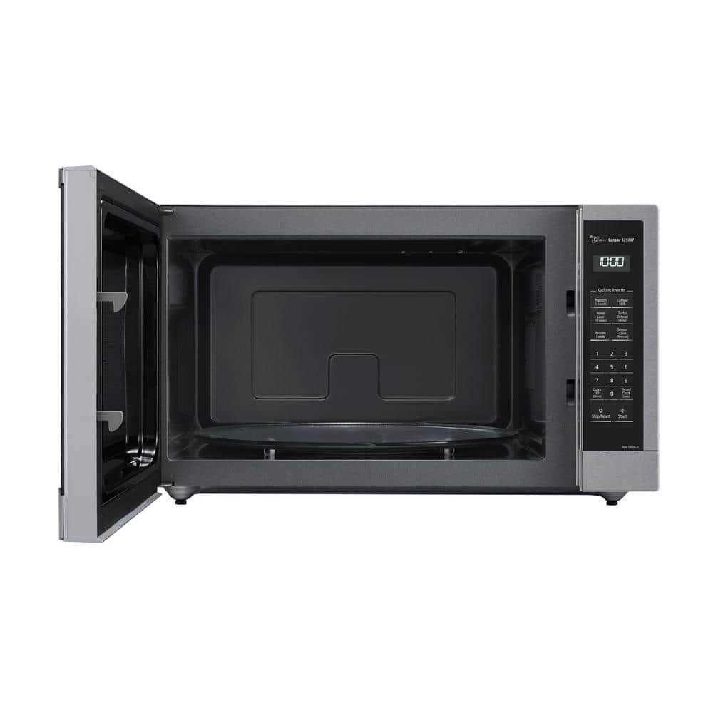 Panasonic 2.2 cu. ft. Countertop Microwave in Stainless Steel Built-in with Cyclonic Wave ...