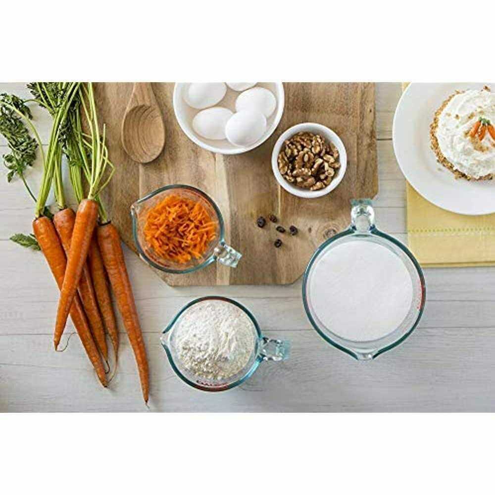 Pyrex 3-Piece Glass Measuring Cup Set - Home & Office Supplies on sale