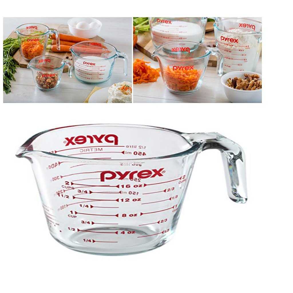 Pyrex 3-Piece Glass Measuring Cup Set - Home & Office Supplies on sale