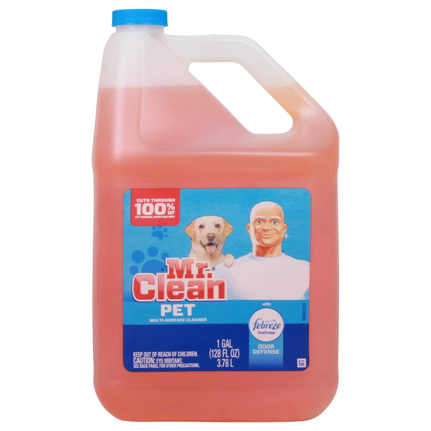 Mr. Clean Pet Multi Surface Cleaner with Febreze - Home & Office ...