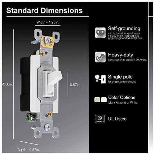 GE home electrical GE Heavy Duty Single-Pole Grounding Toggle Switch ... GE home electrical GE Heavy Duty Single-Pole Grounding Toggle Switch ...